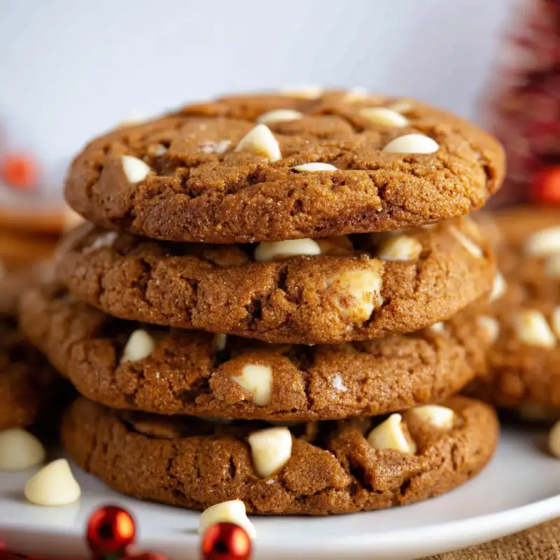 Gingerbread White Chocolate Chip Cookies: 10 Easy Recipes